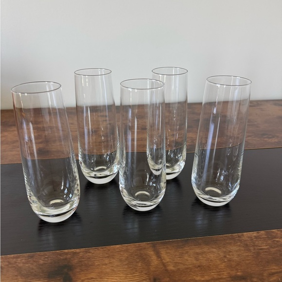 Unlisted | Dining | Fragile Item Euc Set Of 5 Stemless Champagne Flutes ...